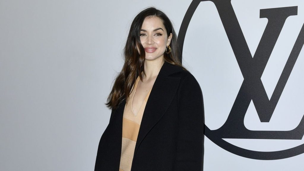 Ana de Armas Attends The Louis Vuitton Fall Winter 2023-2024 Show