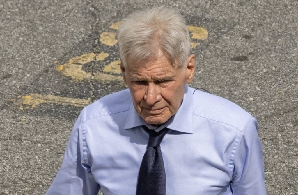 First Look at Harrison Ford as President Thunderbolt Ross On Set Of ...