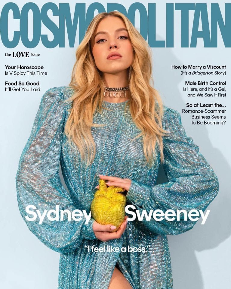 Sydney Sweeney Covers The New Issue Of Cosmopolitan 2023