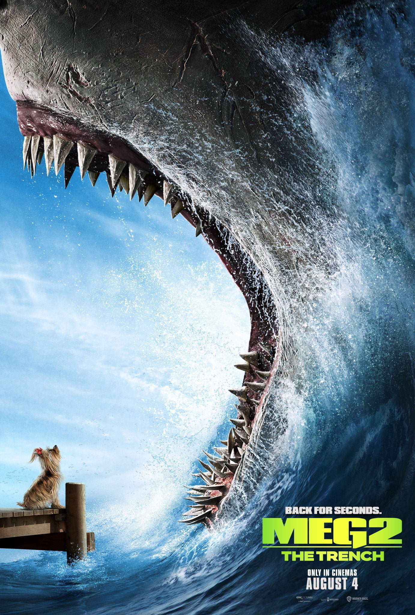"Meg 2: The Trench" First Look Poster Revealed By Warner Bros. Pictures