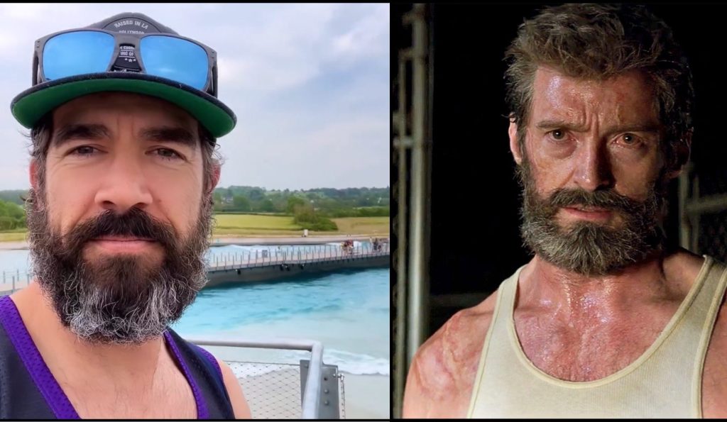Daniel Stevens (Hugh Jackman's Stunt Double) Shared his Wolverine Beard ...
