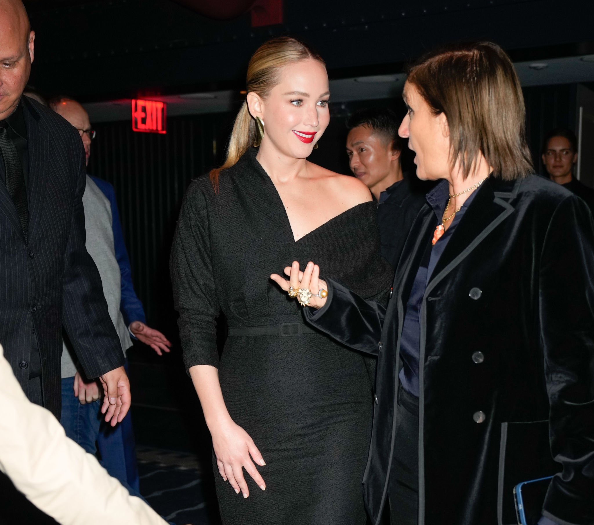 Jennifer Lawrence Attends the 2023 WWD Honors Event in New York City