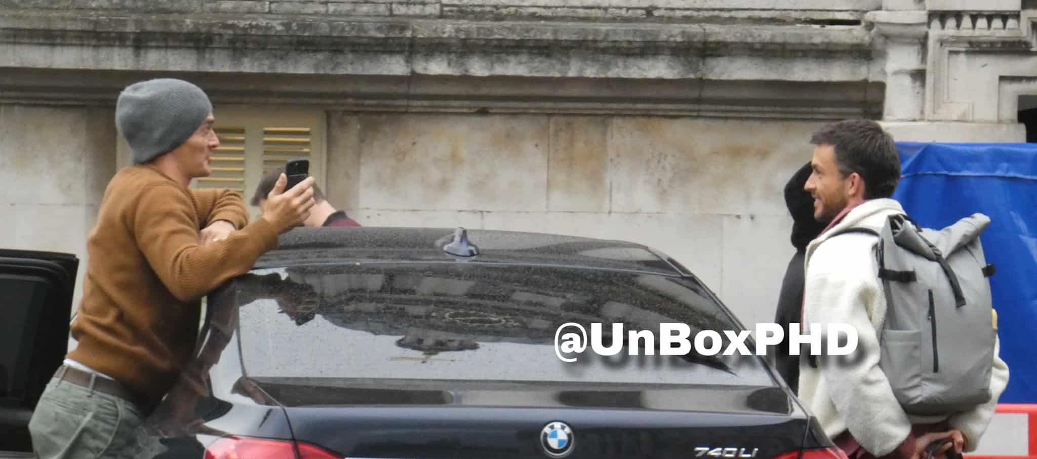 First Look at Rupert Friend and Jonathan Bailey on the Set of Jurassic ...