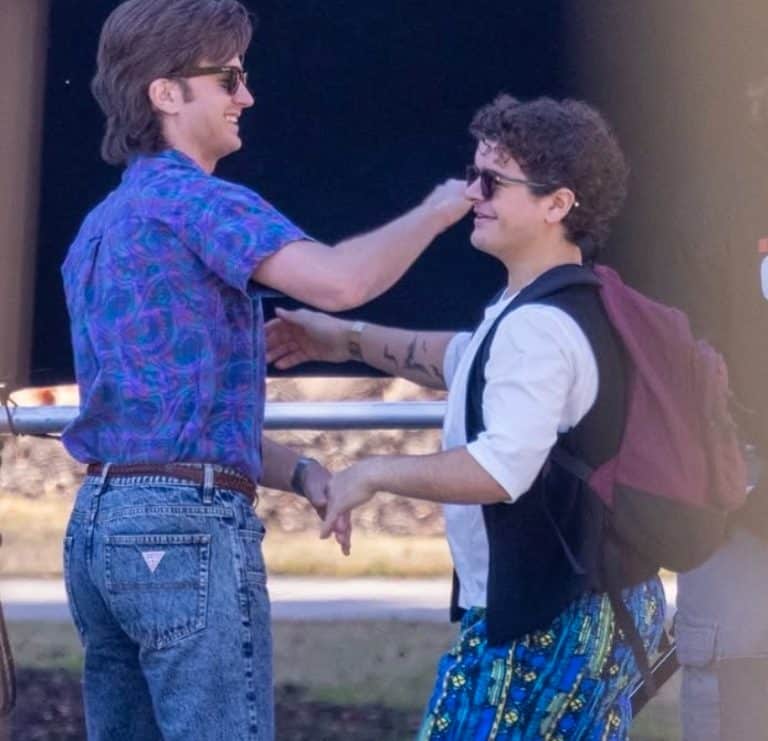 Joe Keery and Gaten Matarazzo Spotted Filming Stranger Things Season 5 ...