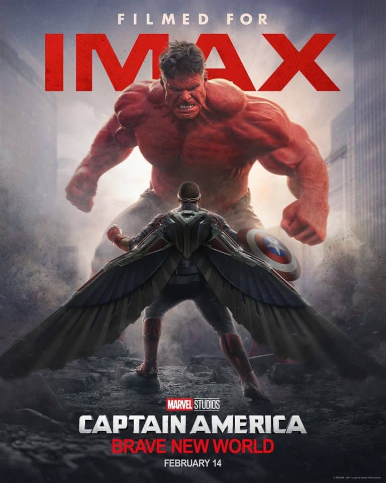 Marvel's 'Captain America: Brave New World': New Dolby Poster Reveals ...