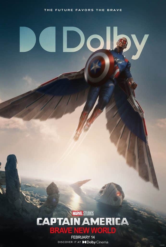 Marvel's 'Captain America: Brave New World': New Dolby Poster Reveals ...