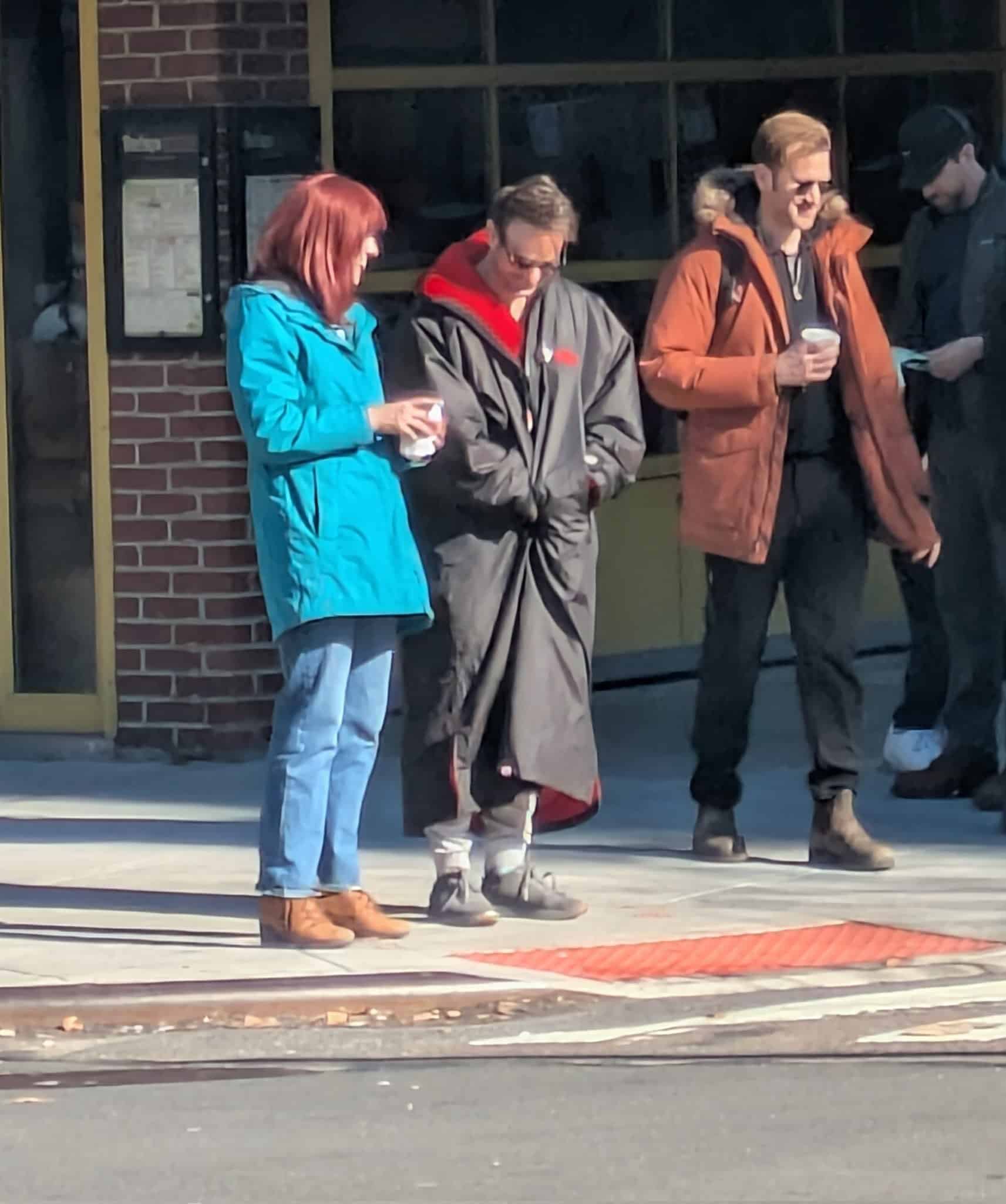 Charlie Cox & Deborah Ann Woll Reunite on Set for Daredevil: Born Again ...