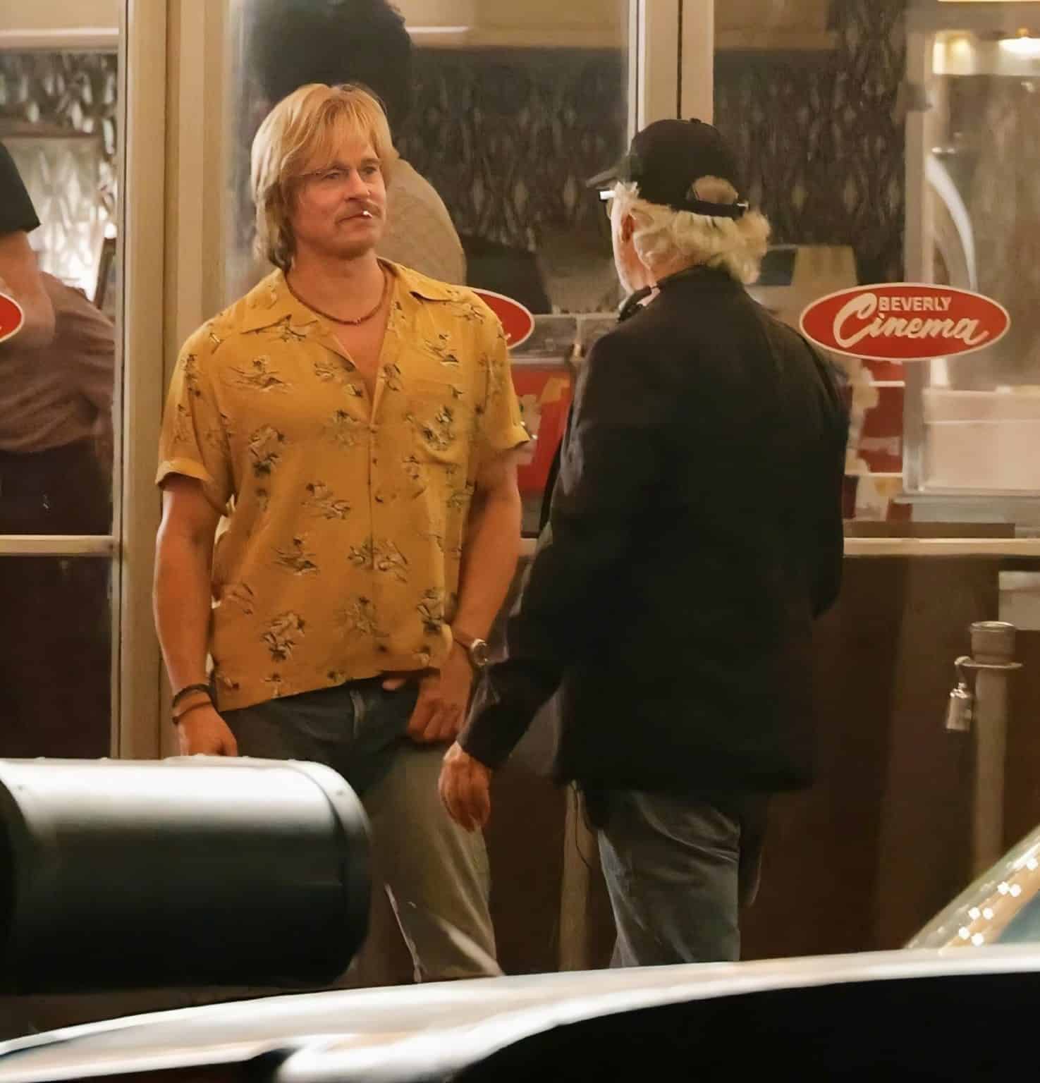 First Set Photos Reveal Brad Pitt as Cliff Booth in ‘The Continuing ...