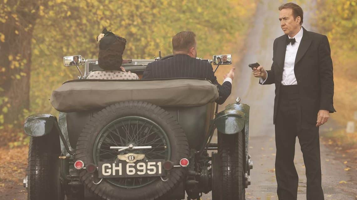 First Look at Nicolas Cage on the Set of Simon West’s WWII Espionage ...