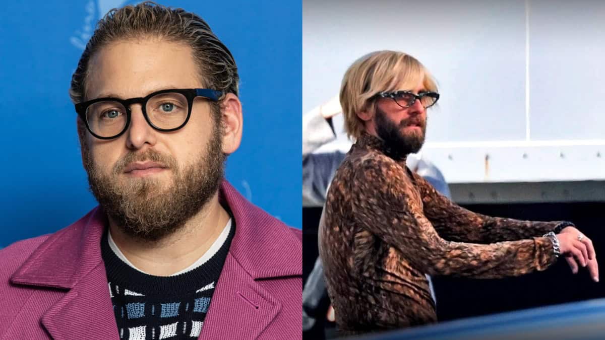 First Look At Jonah Hill s Unrecognizable Transformation On The Set Of